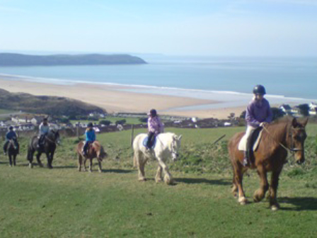 Horse Riding Holiday Devon | Riding Holidays UK | Beach Riding Devon